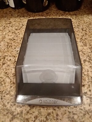 VINTAGE ROLODEX BUSINESS CARD PHONE ADDRESS INDEX CARDS 4" x 2.55" | eBay