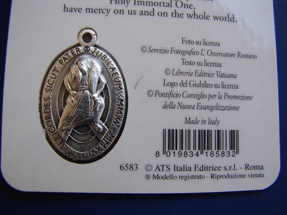 POPE FRANCIS PAPA FRANCISCO Laminated catholic Holy prayer card ...