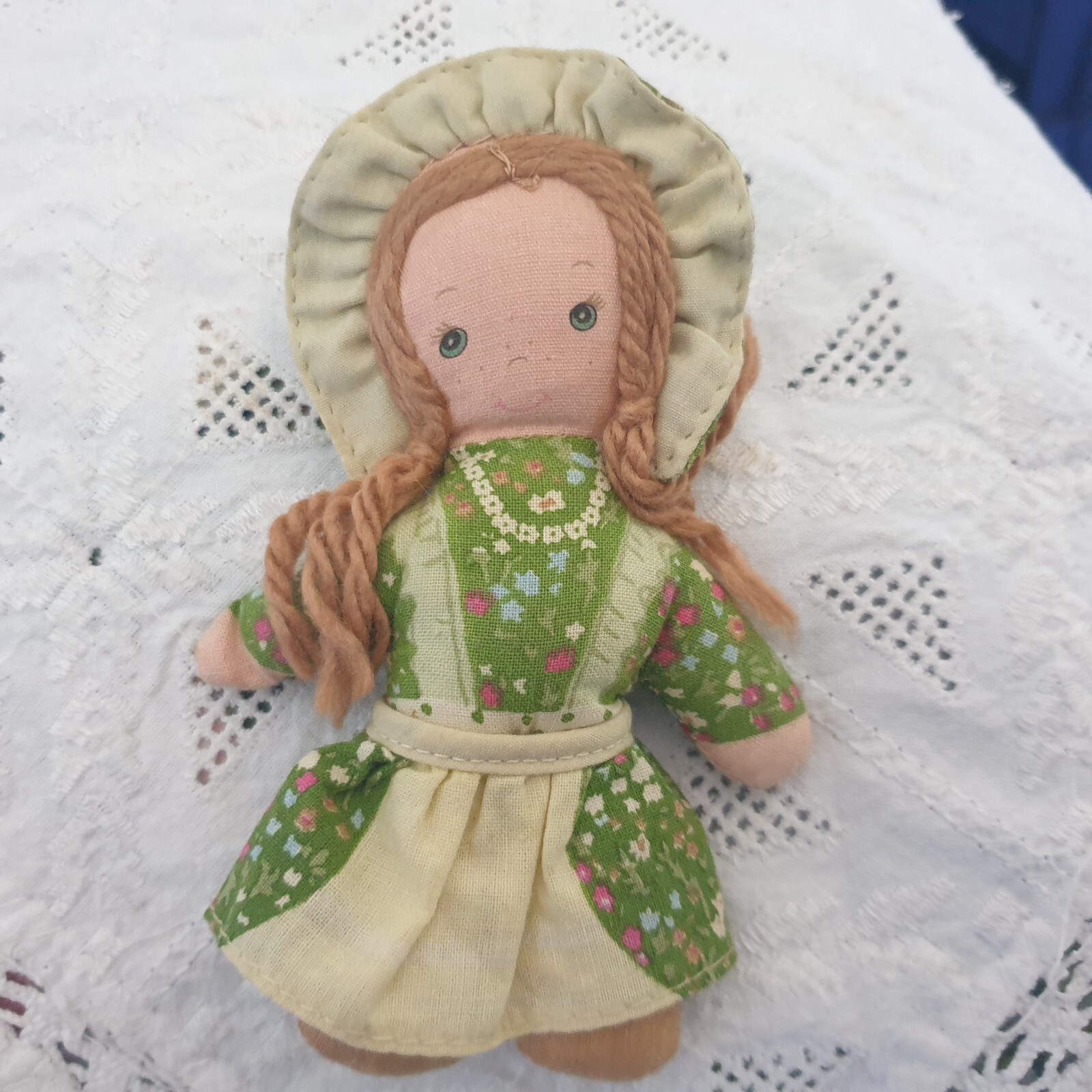 Vintage Hollie Hobbie Amy Rag Doll Knickerbocker 5" High | eBay