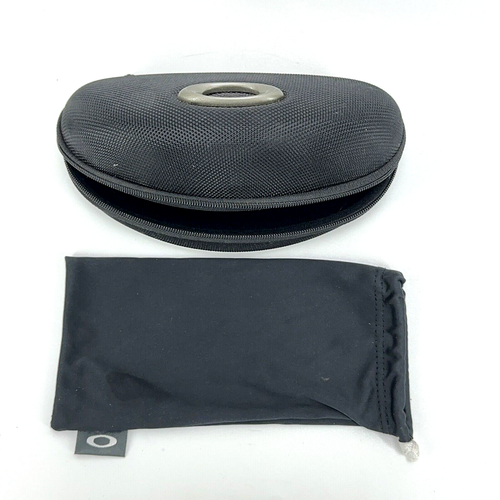 Oakley Sunglasses Storage Zippered Genuine Case with Soft Cleaning Dust ...