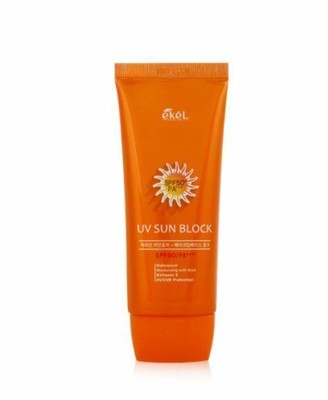 EKEL UV SUN Block Sun Cream 70ml 2.3oz SPF50 PA+++ Korean Cosmetic ...