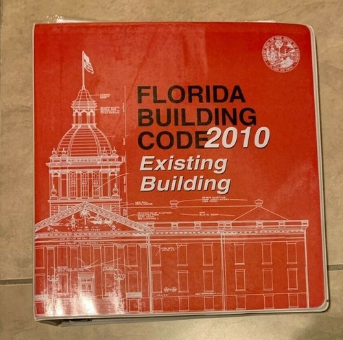 Florida Building Code 2010 Existing Building Book Binder in nice shape ...