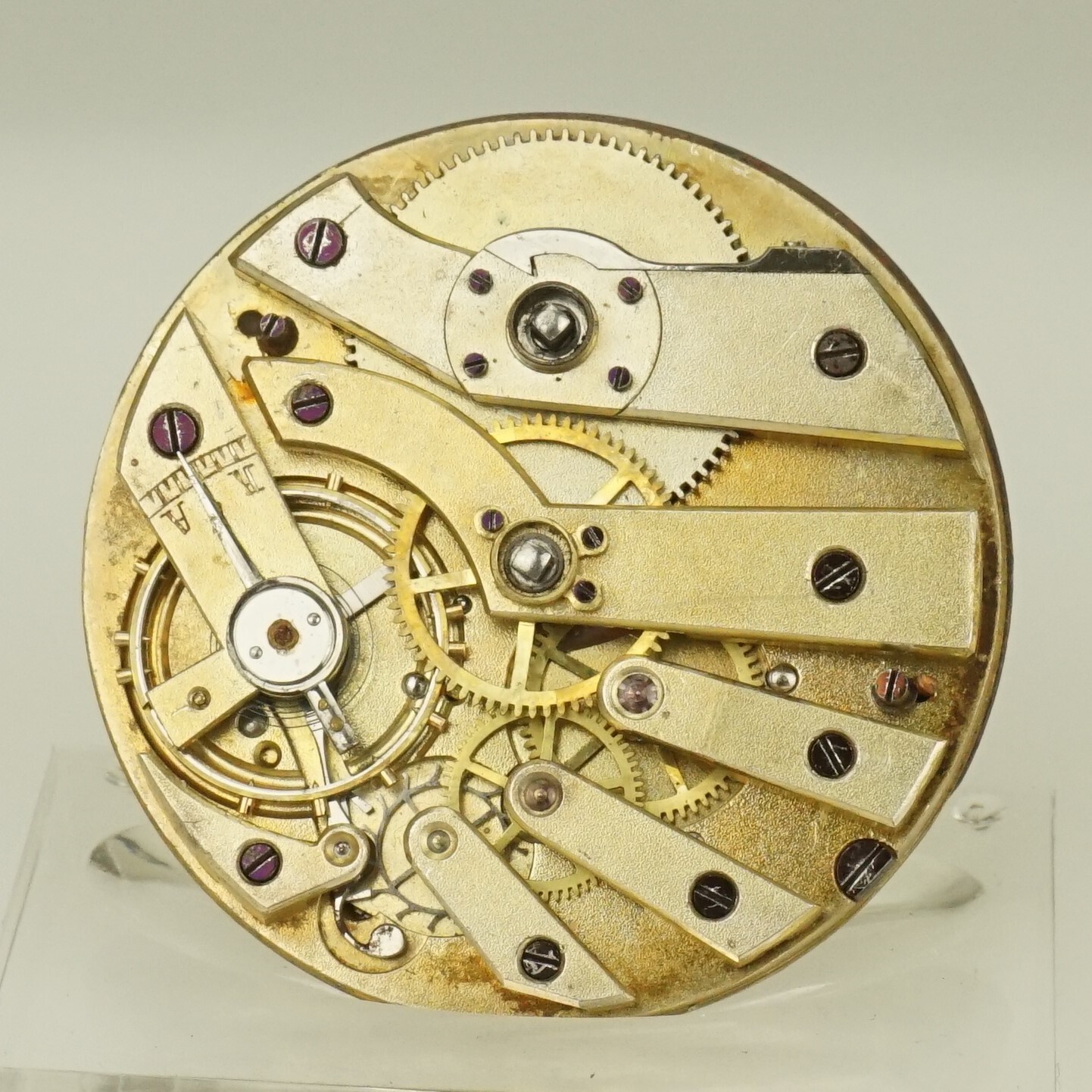 Rare! Movement Pocket watch Men's no repeater fusee d… - Gem