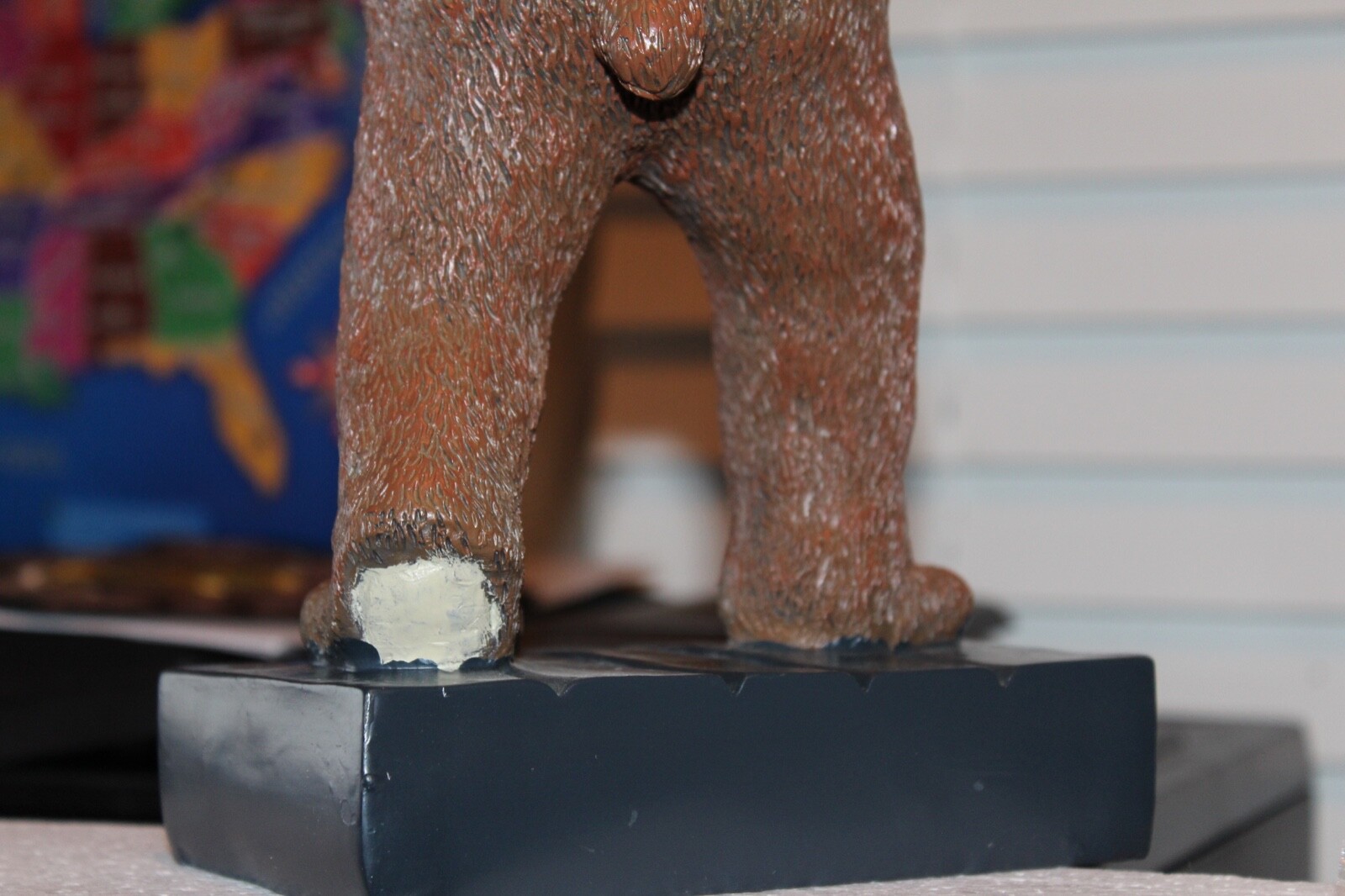 CHICAGO BEARS 12 INCH STALEY MASCOT STATUE NEW IN BOX AWSOME ...