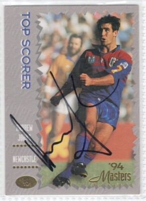 🔥 1994 Masters TOP SCORER Signed Card ANDREW JOHNS #49 🔥 ☆ FREE POSTAGE ...