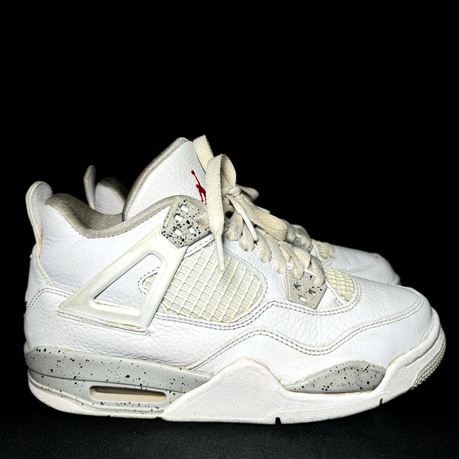 Nike Air Jordan 4 Retro GS 'White Oreo' 2021 Boys Sho… - Gem