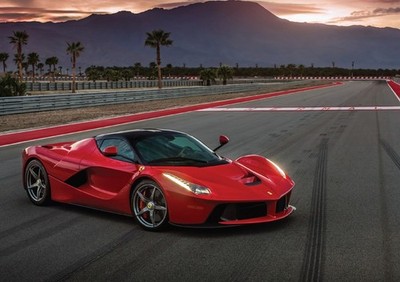 Ferrari LaFerrari Poster Print Car Picture A1 A2 A3 Super Red Sports ...