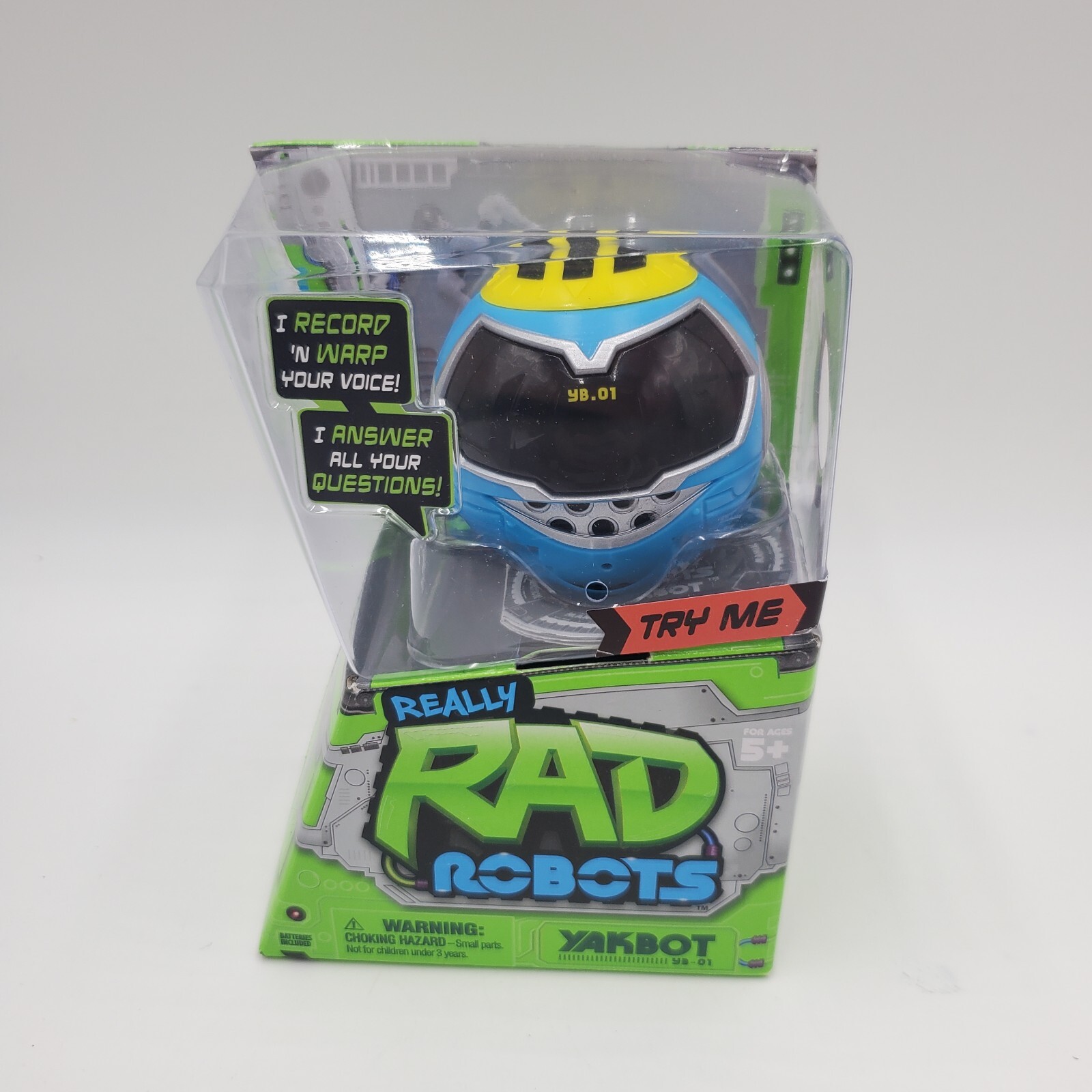 Really+Rad+Robots+Yakbot+Blue+Yb01+Voice+Chat+Record+Warp+Moose+Chattin ...