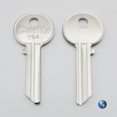Y54 Key Blanks for Various Products by Baton, Bell, CES, and Yale (2 ...