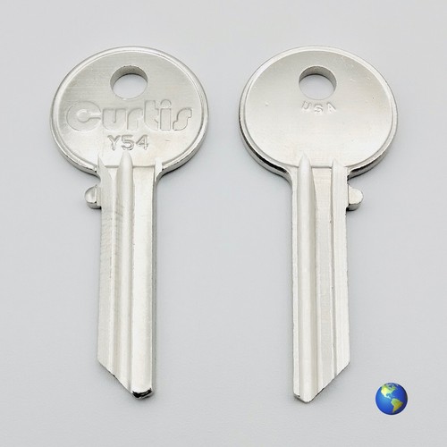 Y54 Key Blanks for Various Products by Baton, Bell, CES, and Yale (2 ...