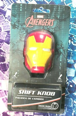 Universal Fit Shift Knob MARVEL Avengers IRON MAN Shifter Knob (MVL ...