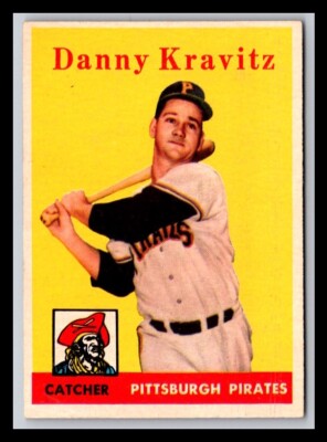 1958 Topps #444 Danny Kravitz GD or Better | eBay