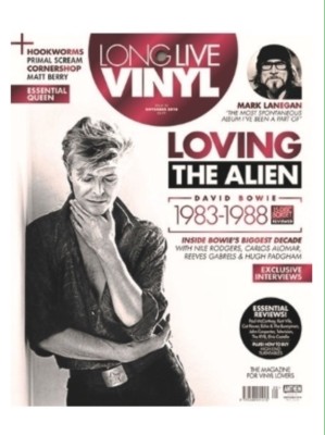 Long Live Vinyl Magazine #20 DAVID BOWIE Nile Rodgers Carlos Alomar ...