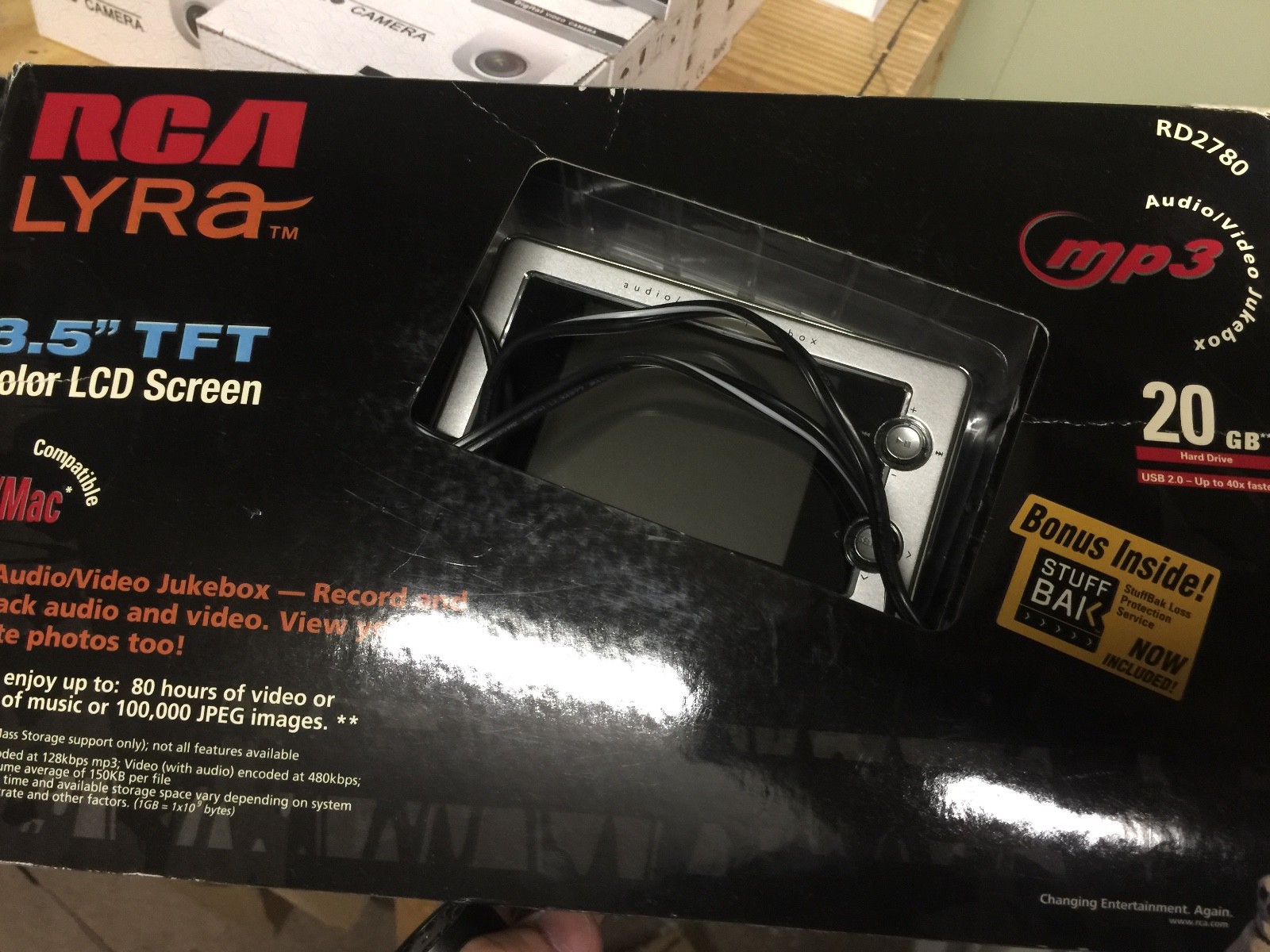 RCA Lyra Audio Video Jukebox 20 GB LCD Screen | eBay