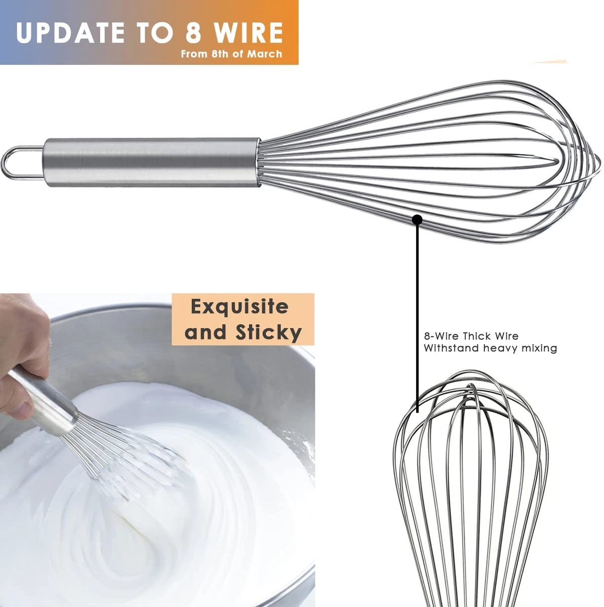 Whisks For Blending Mixing