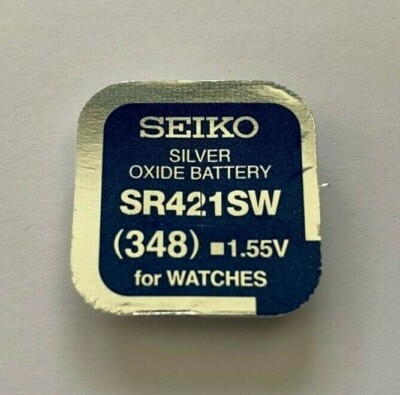SEIKO Watch Battery 348 [SR421SW] | eBay UK