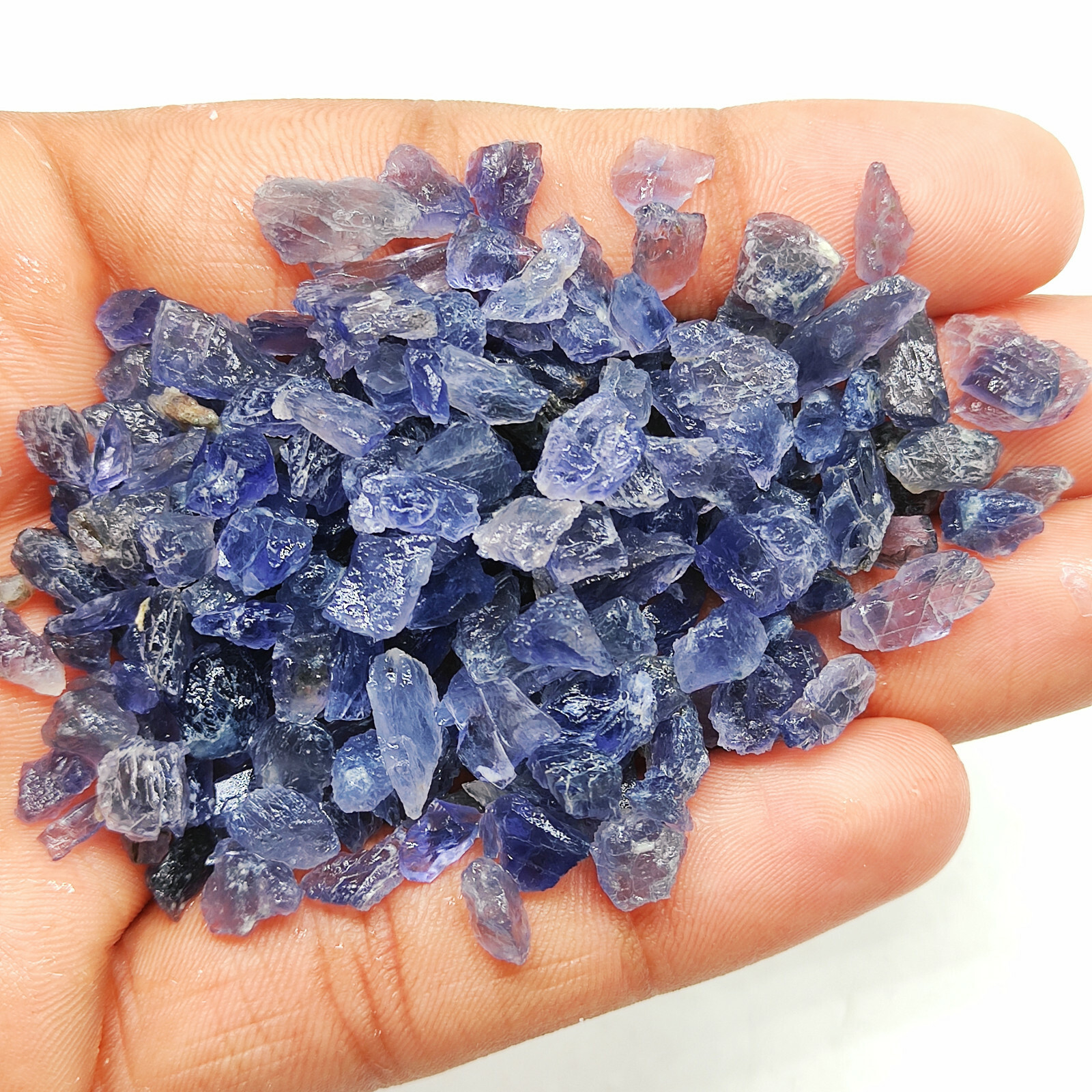 Designer Dark Blue Iolite Rough Wholesale Iolite Chips Rough Gemstone ...