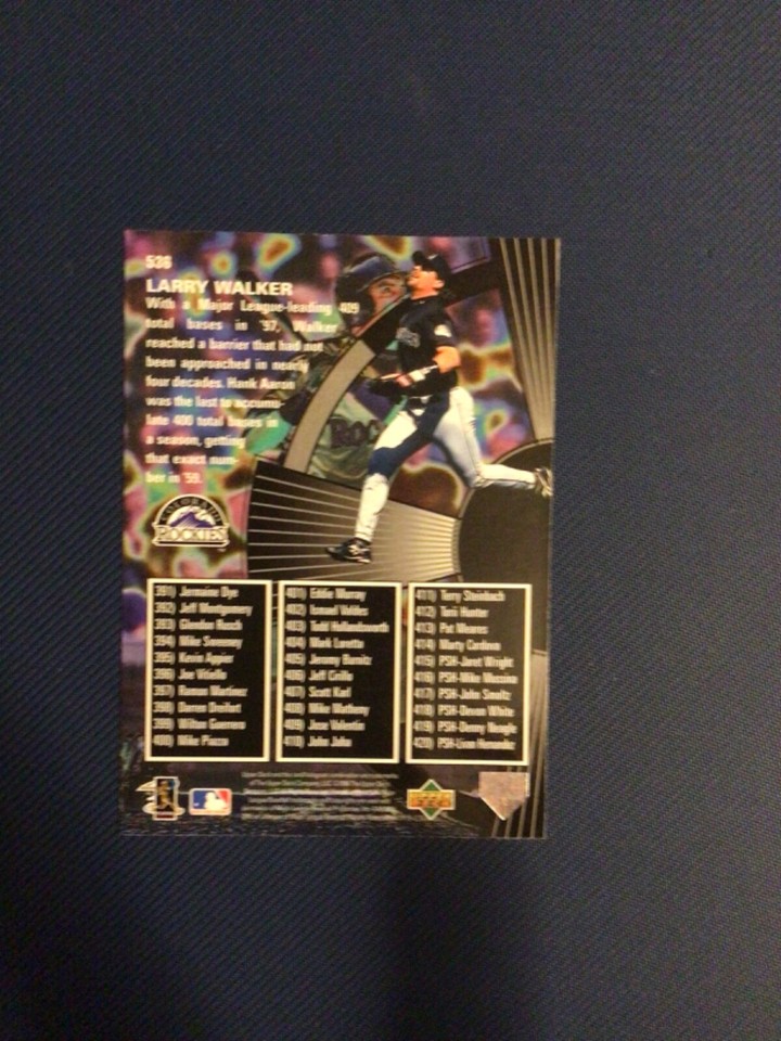 1998 Upper Deck Larry Walker Season Highlights Card | eBay