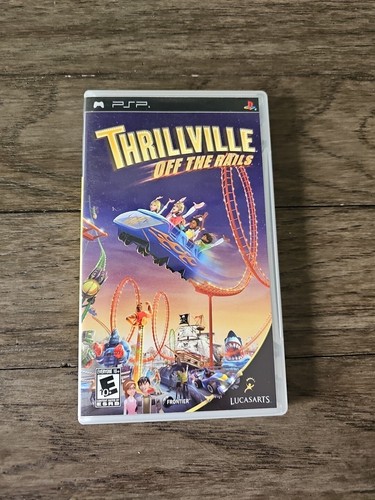 Sony PSP Thrillville Off the Rails Frontier Video Game UMD LucasArts ...
