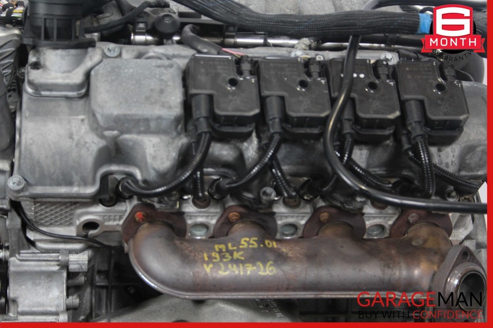 00-03 Mercedes W163 ML55 AMG M113 Complete Engine Motor Block Assembly ...