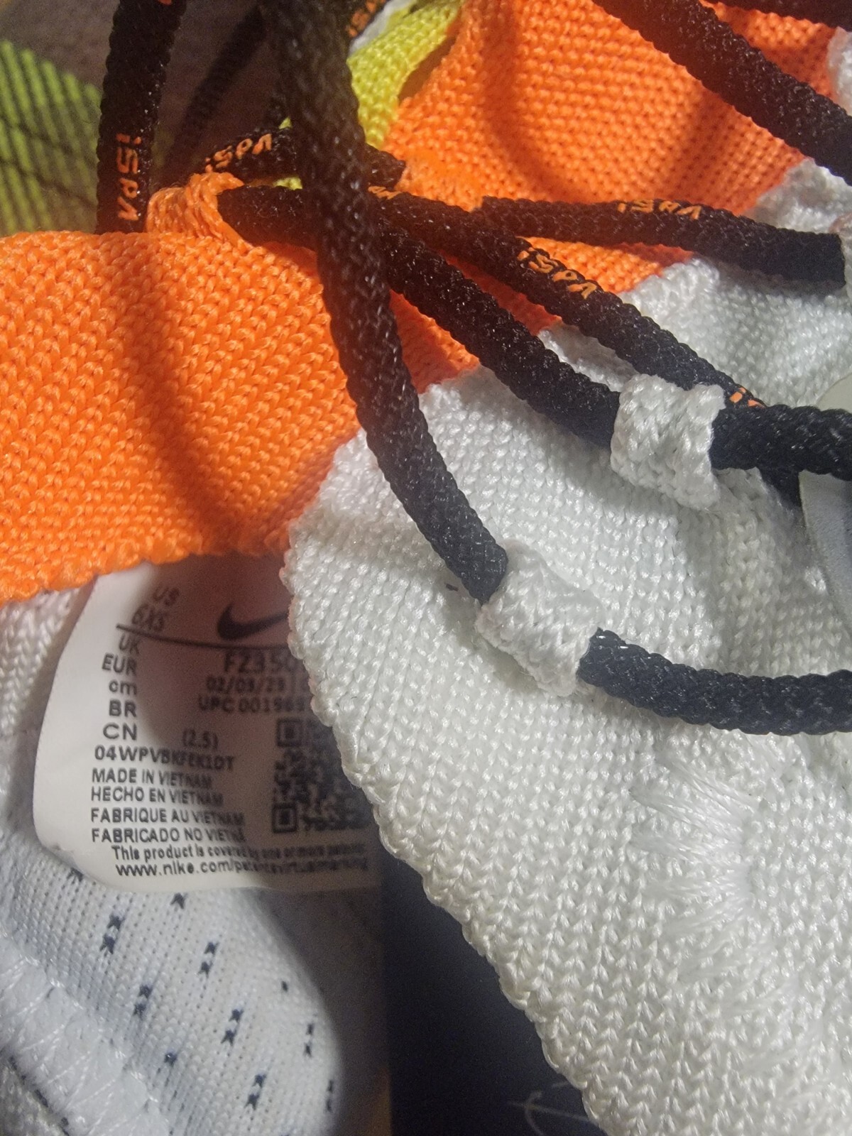 Size 6XS - Nike ISPA Link Axis Total Orange Sonic Yellow (M 3-4, W 4.5 ...