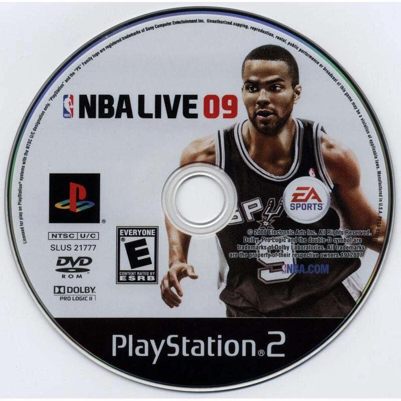 Nba Live 09 Ps2