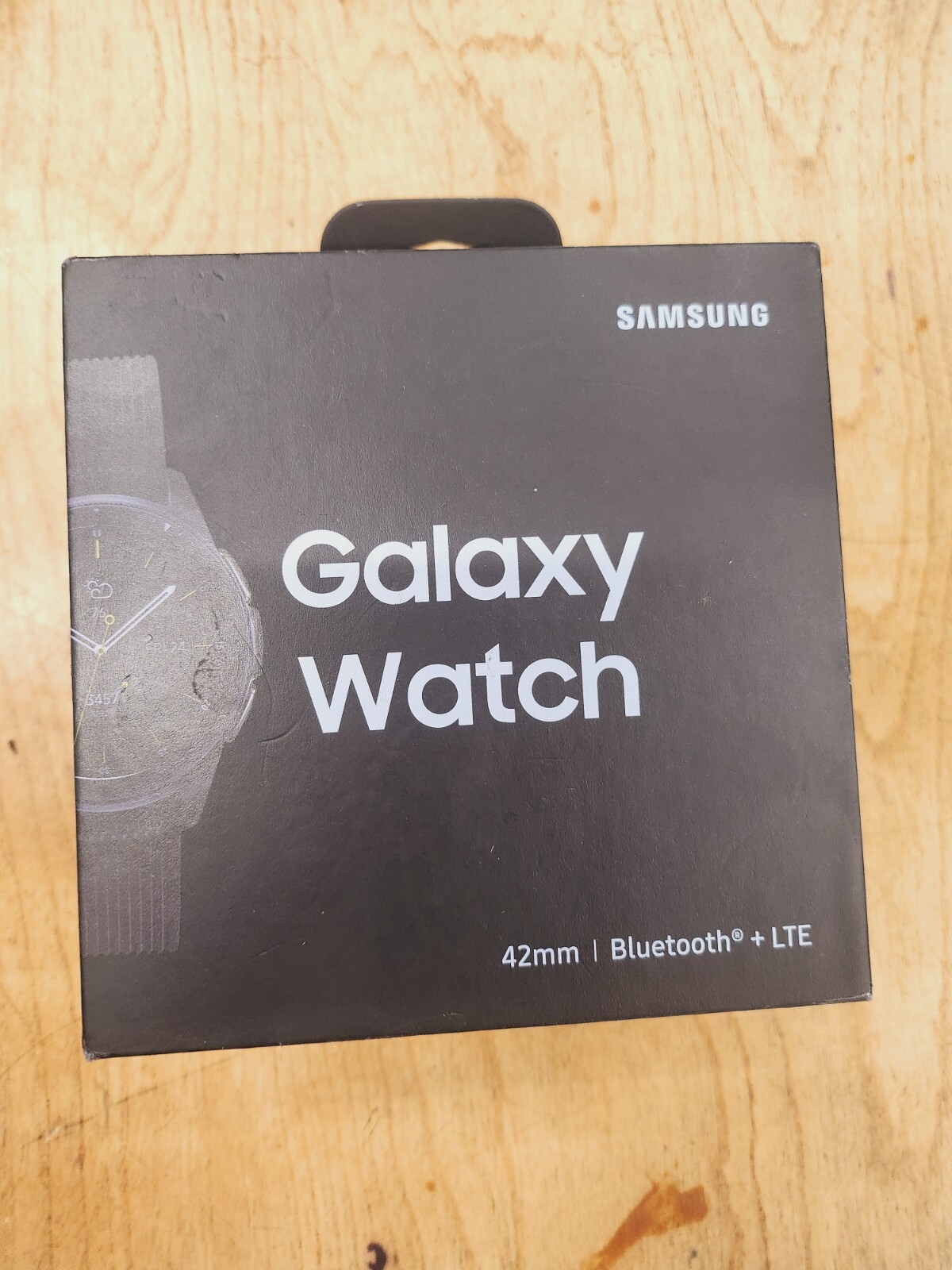 Samsung Galaxy Watch SM-R815U 42mm GPS + LTE Cellular Bluetooth - Black ...