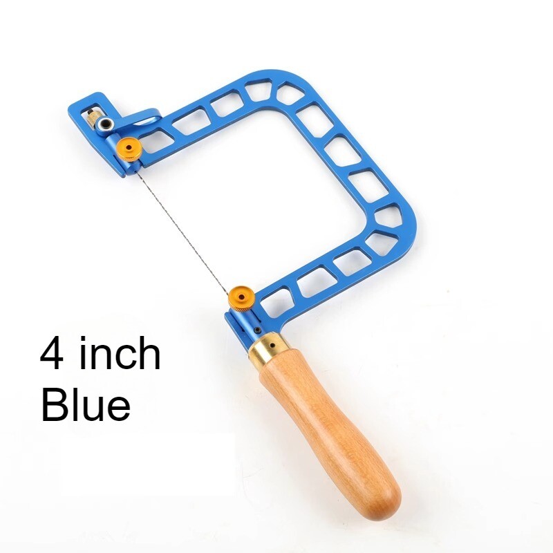 Coping Saw Aluminum Alloy Frame Fret Saw with Diamond Handmade Wire ...