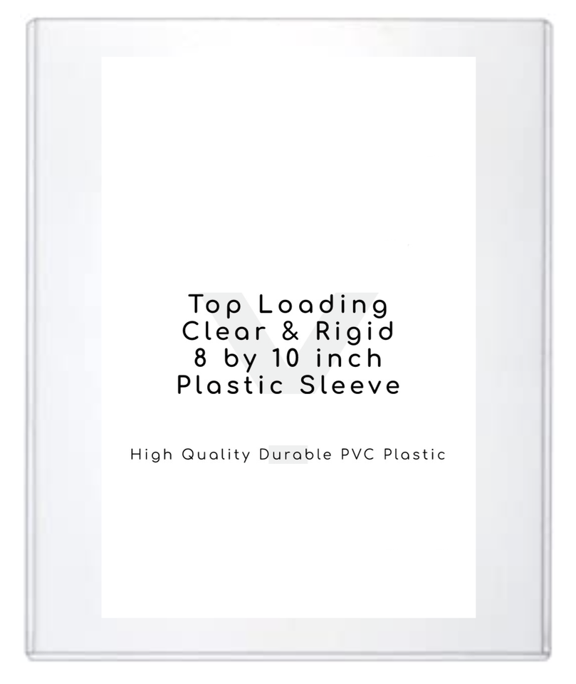 (3)🎁 8x10 Toploader Rigid Top Loader Photo Sheet Protectors Sleeves ...