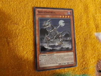 Yu-Gi-Oh! Skelesaurus Common Card SHSP-EN073 | eBay Australia