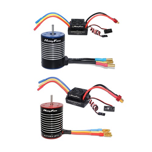 HOBBYFANS 3650 / F540 Waterproof Brushless Motor 60A ESC Combo for 1/10 ...