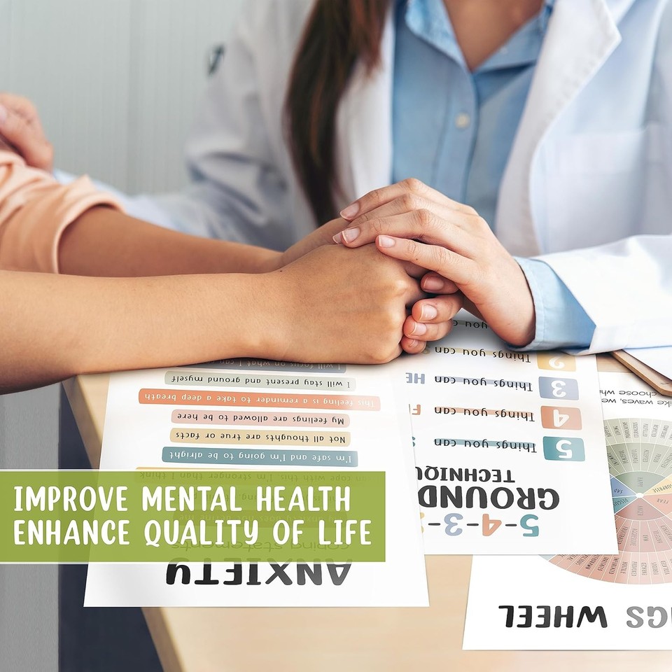 10 Pcs Care Mental Health Posters, Mental Health Matters Poster ...