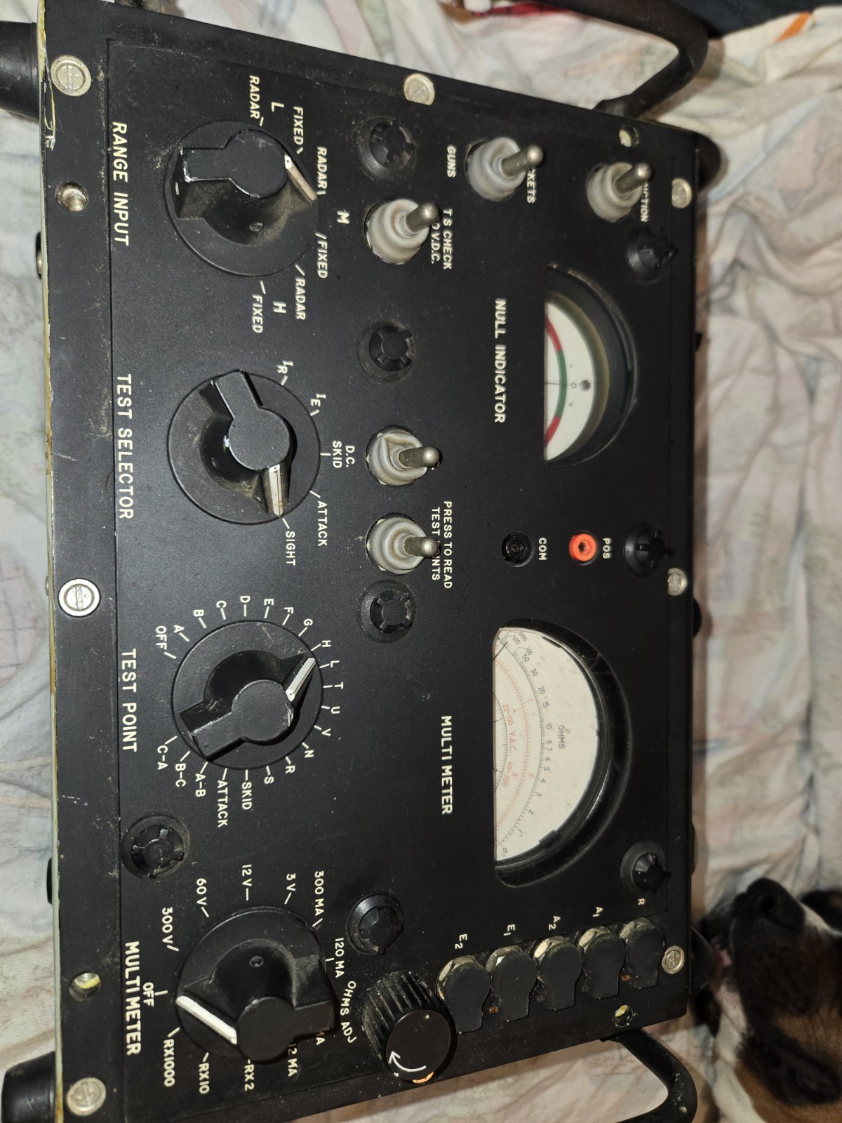 U.S. Navy BUAER Aircraft Test Set MK 282 Mod 0 –Rare Cold War Avionics ...