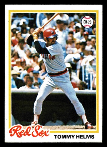 1978 Topps Tommy Helms #618 - Boston Red Sox | eBay