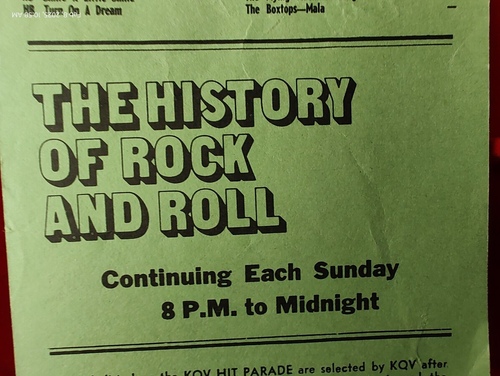 14 KQV radio Pittsburgh Pa HIT PARADE Week of Sept 26 Oct 1 1969 vtg ...