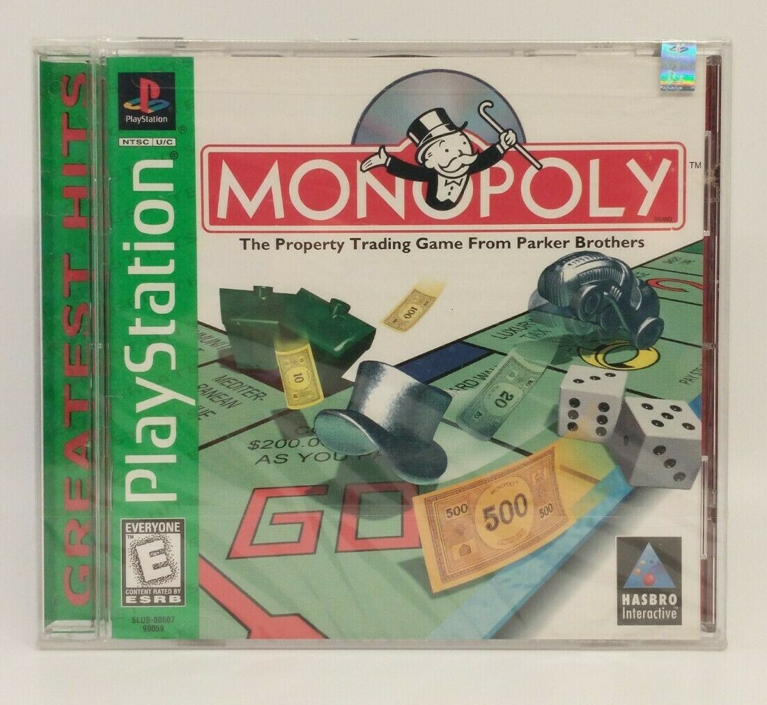 Monopoly - Greatest Hits Version (PlayStation 1 PS1) Brand New, Factory ...