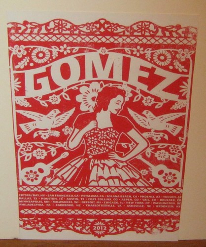 2012 SELENA GOMEZ Concert Tour Poster RED EDITION Mint Condition!!! | eBay