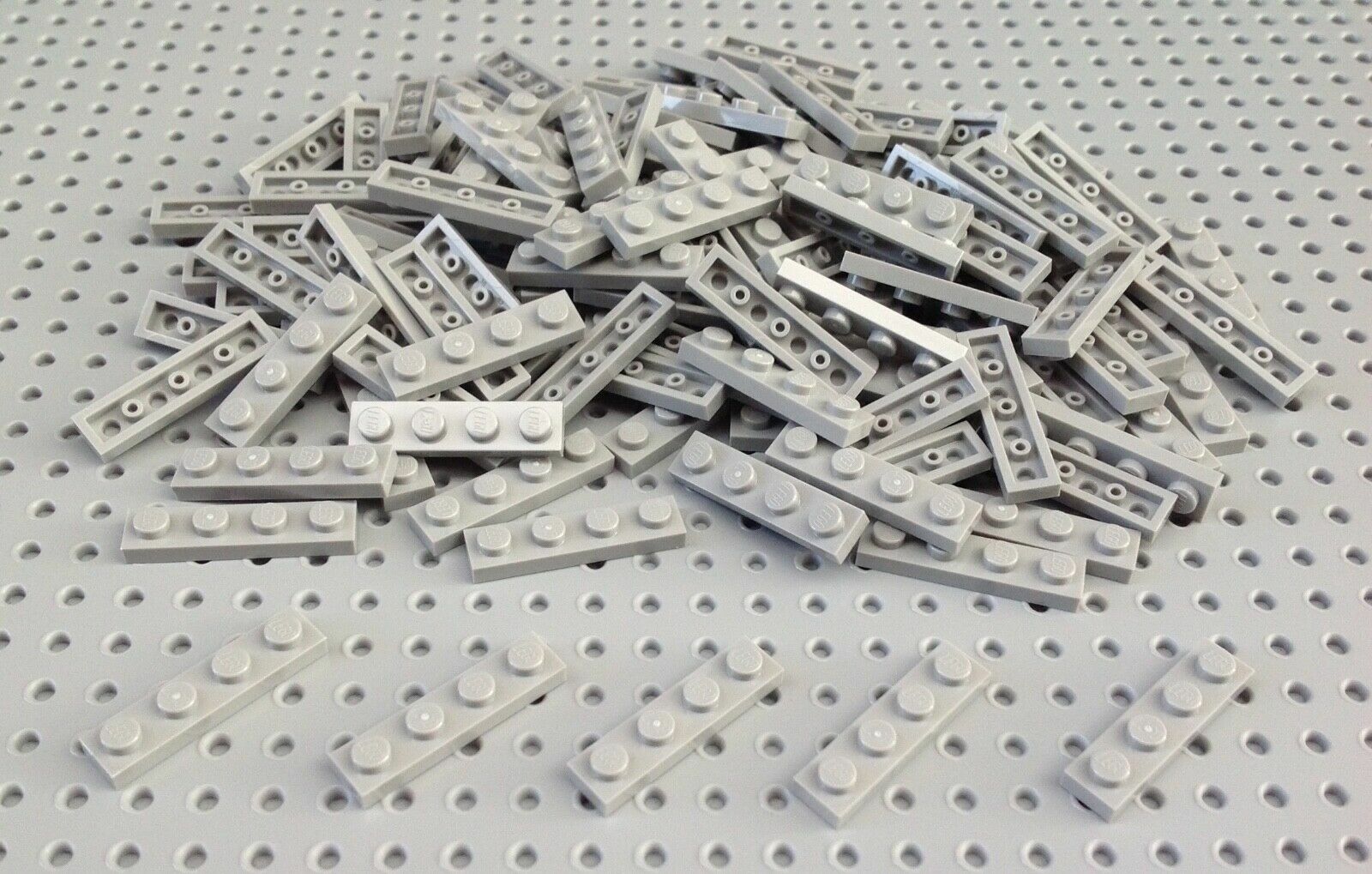 Lego 1x4 Plate (3710) x15 a set *Choose your Colour* BRAND NEW *FREE UK ...