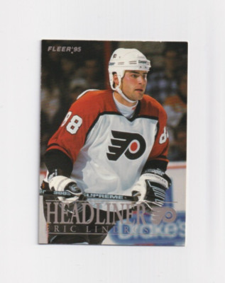 1994-95 Fleer HEADLINER insert # 6 Eric Lindros PHILADELPHIA FLYERS | eBay
