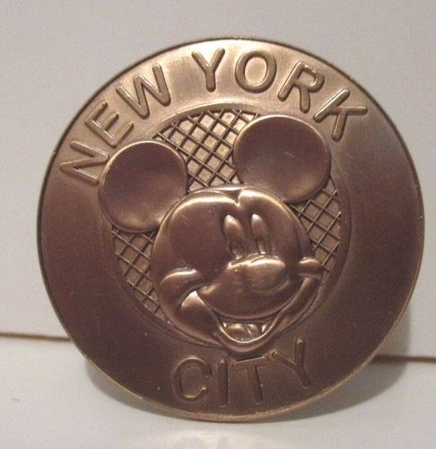 NYC WORLD OF DISNEY STORE MICKEY MOUSE RANDY FUNK SIGNED SUBWAY TOKEN ...