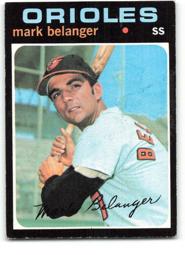 1971 Topps #99 Mark Belanger EX/NM Orioles ID:320376 | eBay