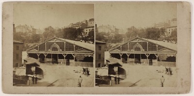 Lyon Chemin de Fer Croix Rousse Funiculaire France Photo Stereo ...