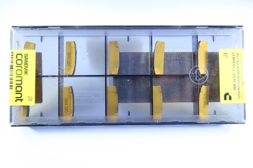NEW BOX ( 10 PCS ) SANDVIK COROMANT N123G2-0300-0003-GM 4325 CARBIDE ...