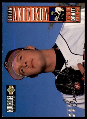 1994 UD Collectors Choice Silver Signature #21 Brian Anderson Rookie ...