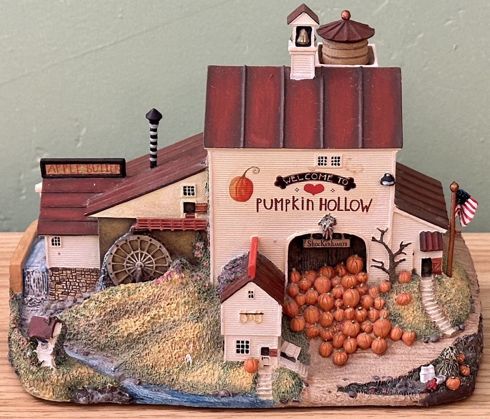 VTG 1996 Charles Wysocki “ Pumpkin Hollow” Peppercricket Grove ...