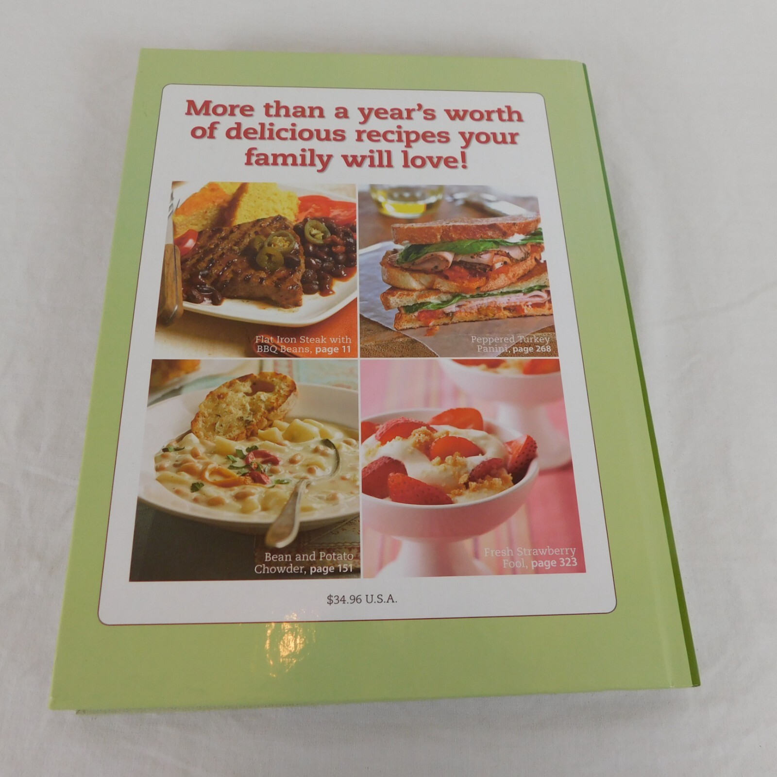 Family Circle Quick Easy Cooking Vol 2 HC 2009 Cookbook Recipes Seafood ...