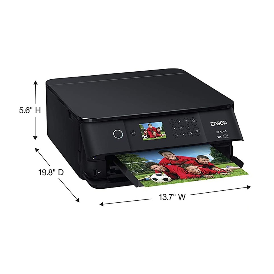 Epson Expression XP-6000 Small-in-One Color Inkjet Printer (Inks Not ...