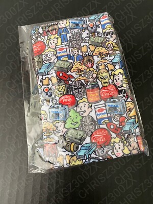 Fallout 4 76 New Vegas Emoji Bandana Scarf Nuka Cola Vault Boy Girl Art ...