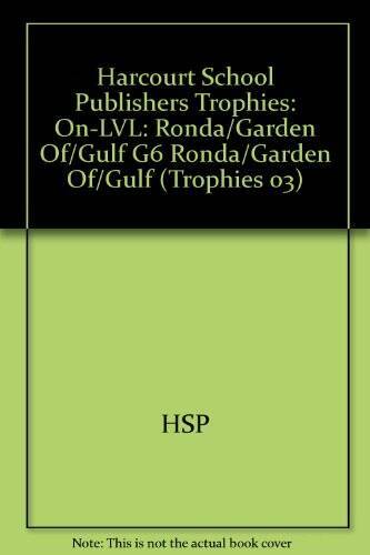 Harcourt School Publishers Trophies: On Level Individual Reader Grade 6 ...