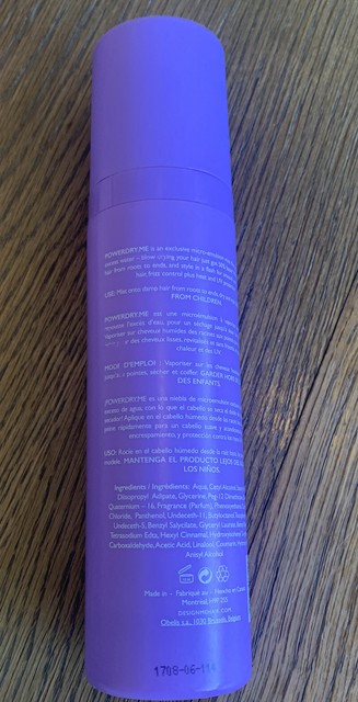 Design.ME Power Dry Me Blowdry in a Flash Mist 7.77 Oz for sale online ...